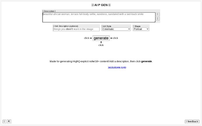 no-limit-gen ― Perchance Generator