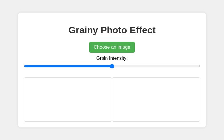 Grainy Photo Effect ― Perchance Generator