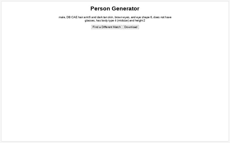 Person Generator