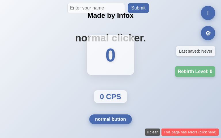 normal clicker. ― Perchance Generator