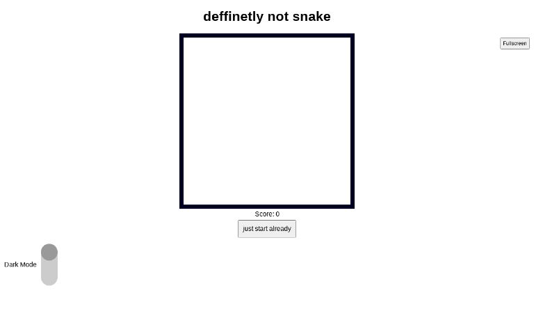 deffinetly not snake ― Perchance Generator