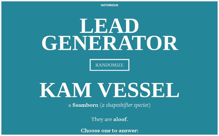 LEAD GENERATOR