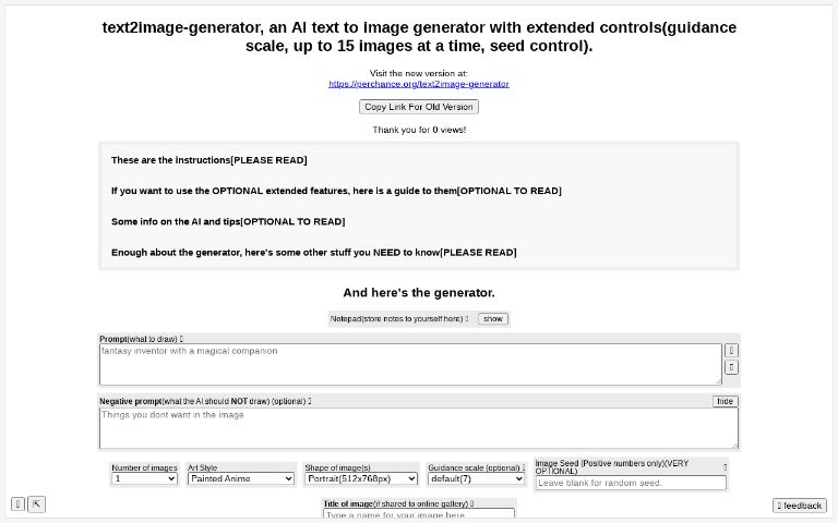 text2image-generator-old