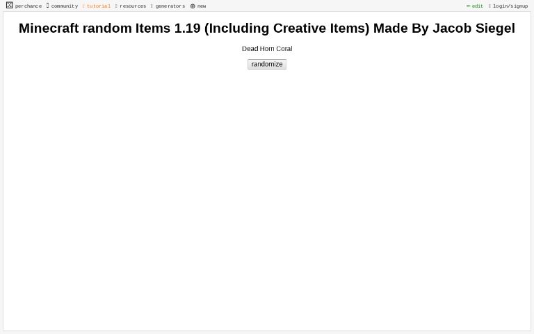 Minecraft random Items 1.19 (Including Creative Items) Made By Jacob ...
