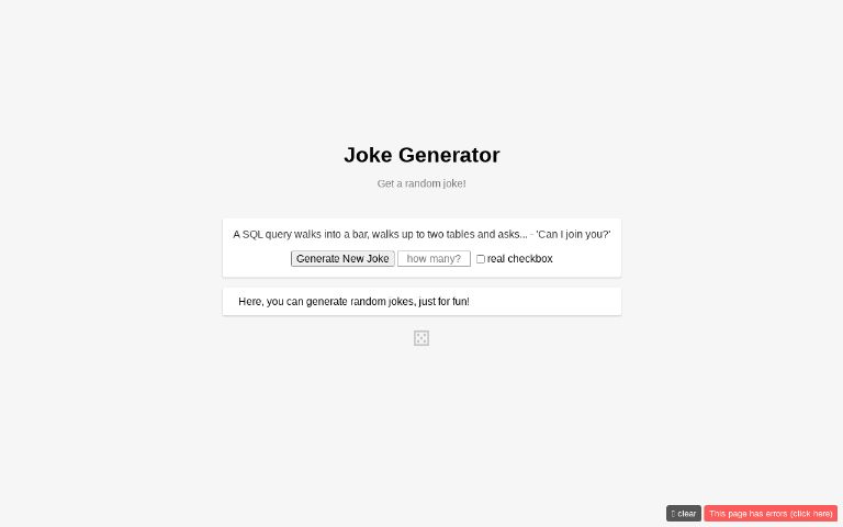 Joke Generator