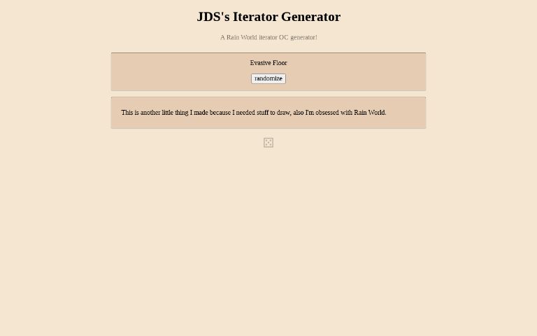 JDS's Iterator Generator