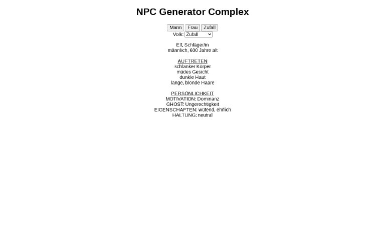 NPC Generator Complex