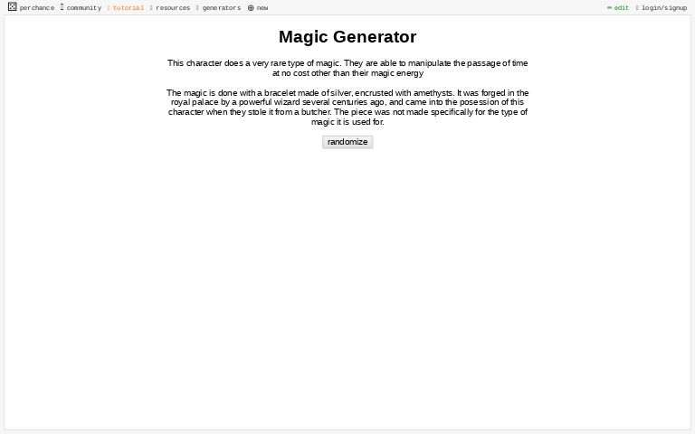 Magic Generator