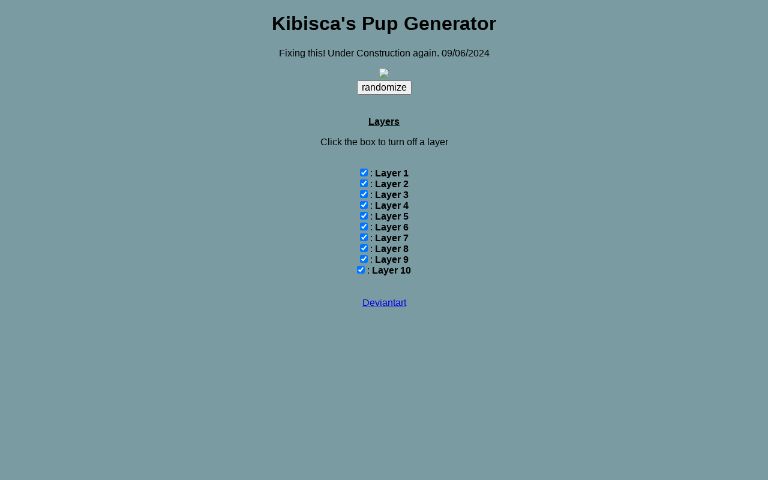 Kibisca's Pup Generator