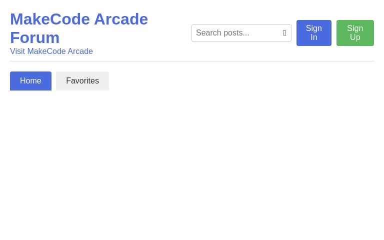 MakeCode Arcade Forum ― Perchance Generator