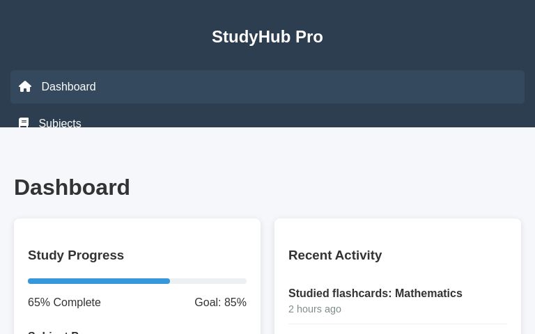 Dashboard ― Perchance Generator
