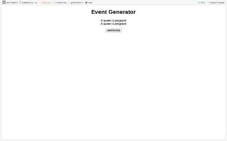 Event Generator