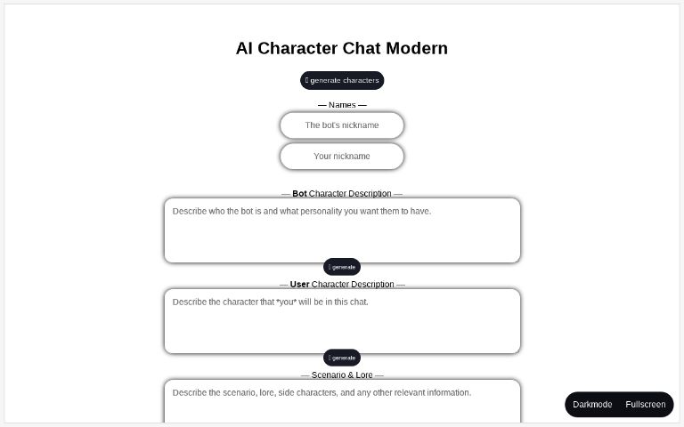 AI Chat Modern
