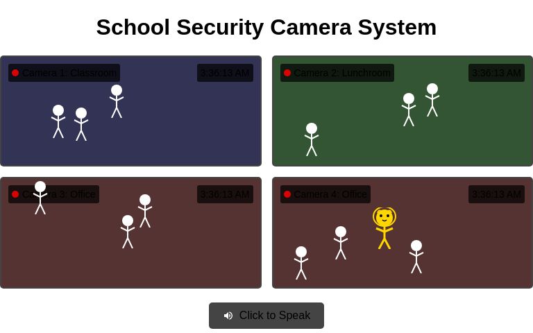School Security Camera System ― Perchance Generator