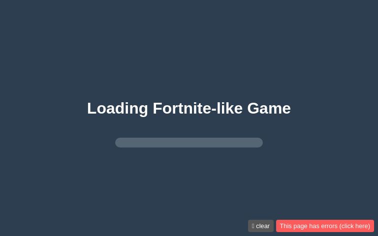 Loading Fortnite-like Game ― Perchance Generator
