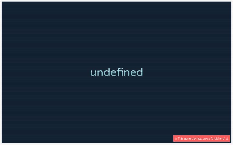 Guiding Light Generator