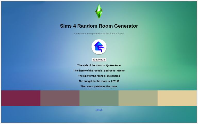 Sims 4 Random Room Generator