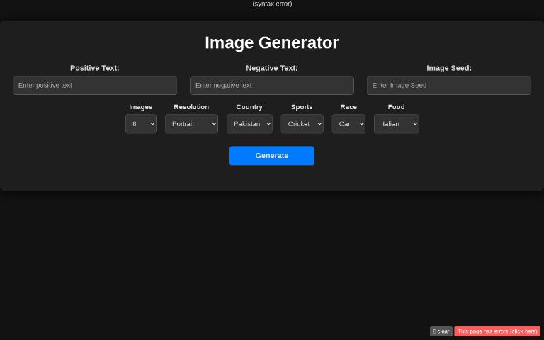 Image Generator