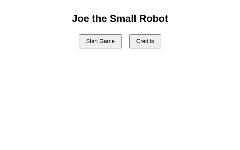Joe the Small Robot ― Perchance Generator