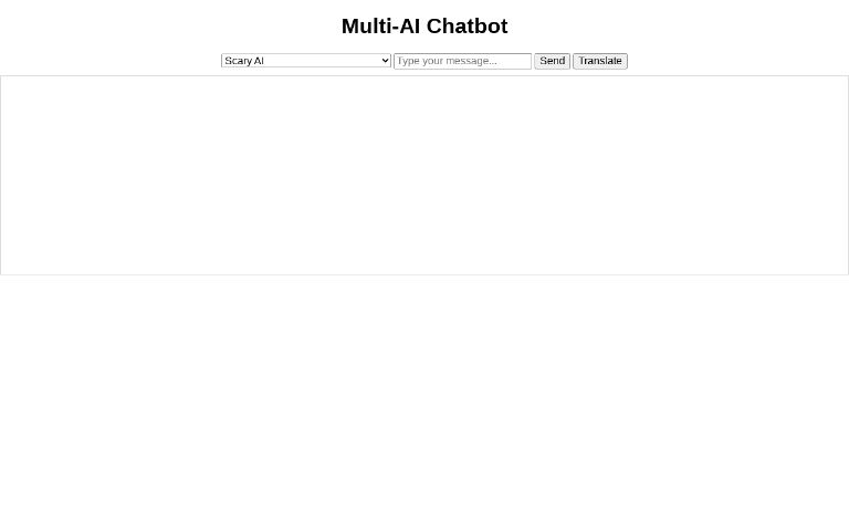 Multi-AI Chatbot ― Perchance Generator