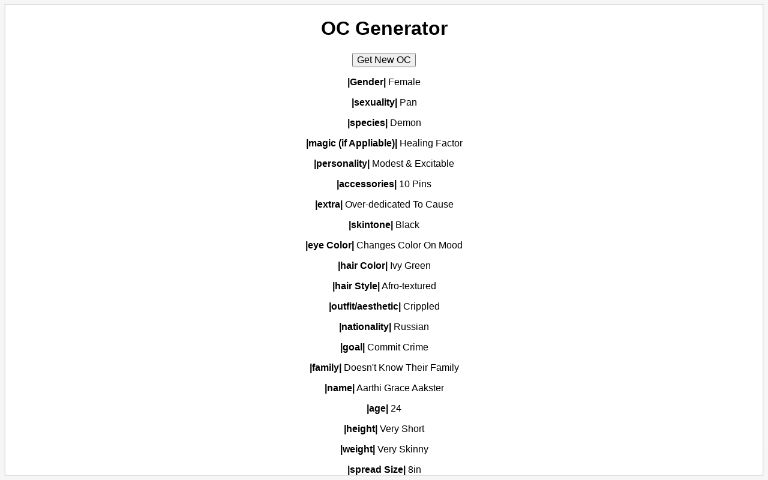 OC Generator