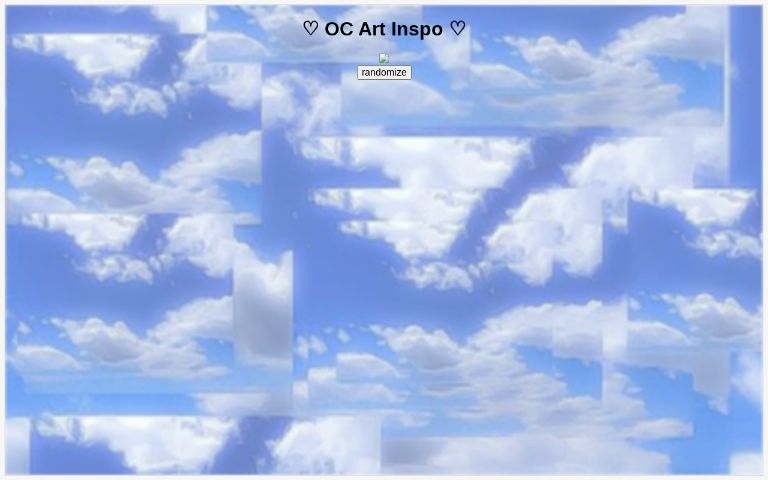 OC Art Inspo ♡ ― Perchance Generator