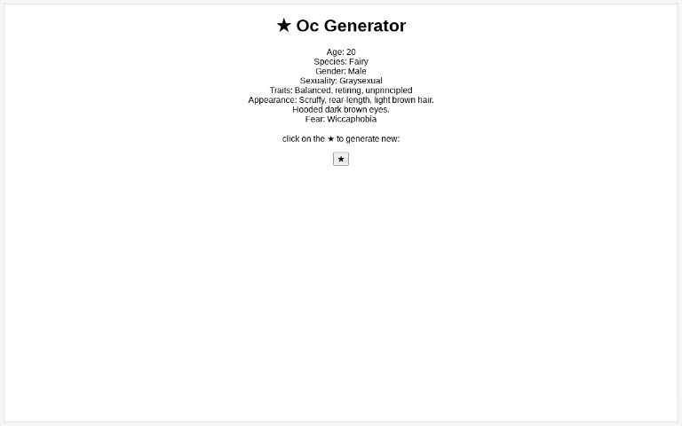 Oc Generator
