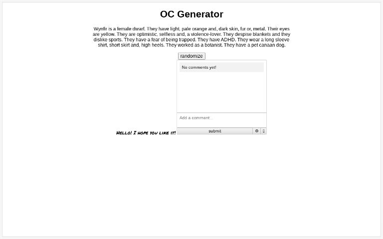OC Generator