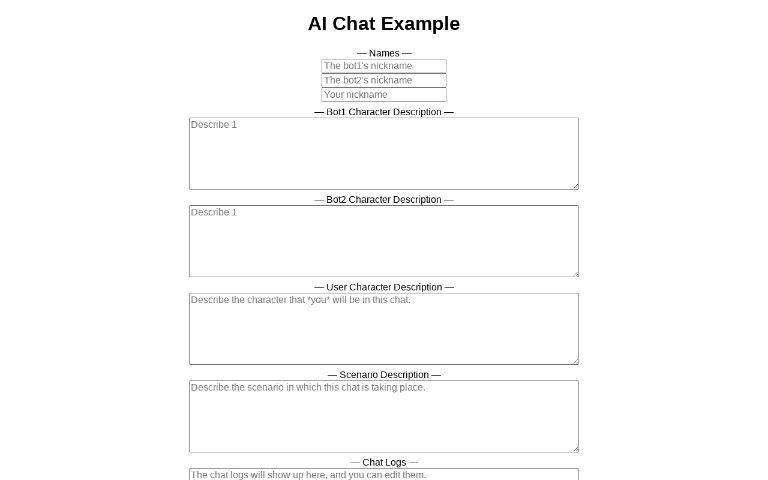 AI Chat Example