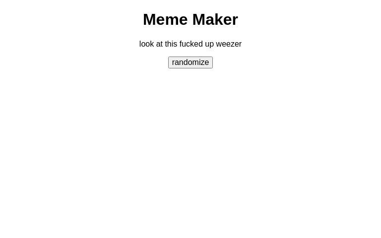 Meme Maker ― Perchance Generator