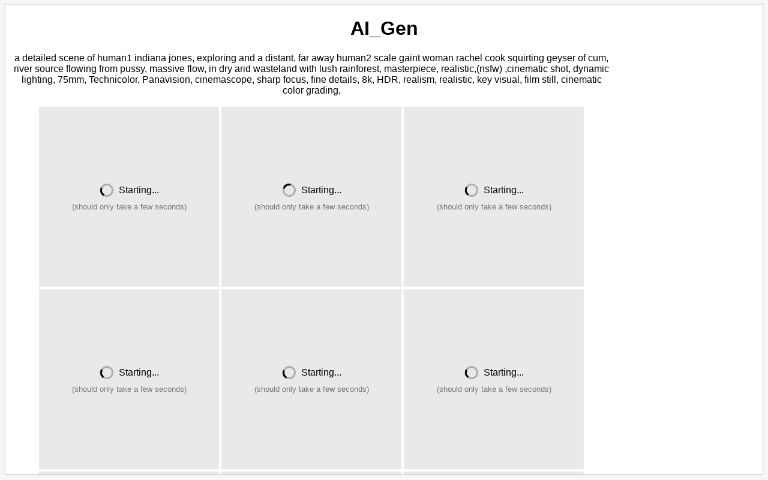 AI_Gen ― Perchance Generator