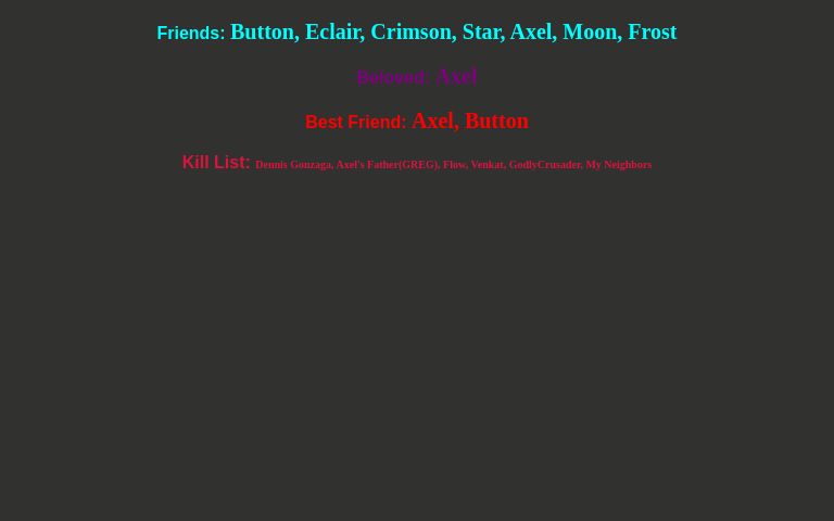 Olds Storage ― Perchance Generator