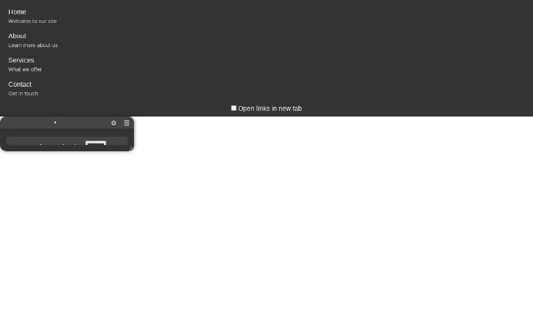 Oneclick Menus ― Perchance Generator