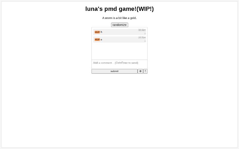 luna's pmd game! ― Perchance Generator