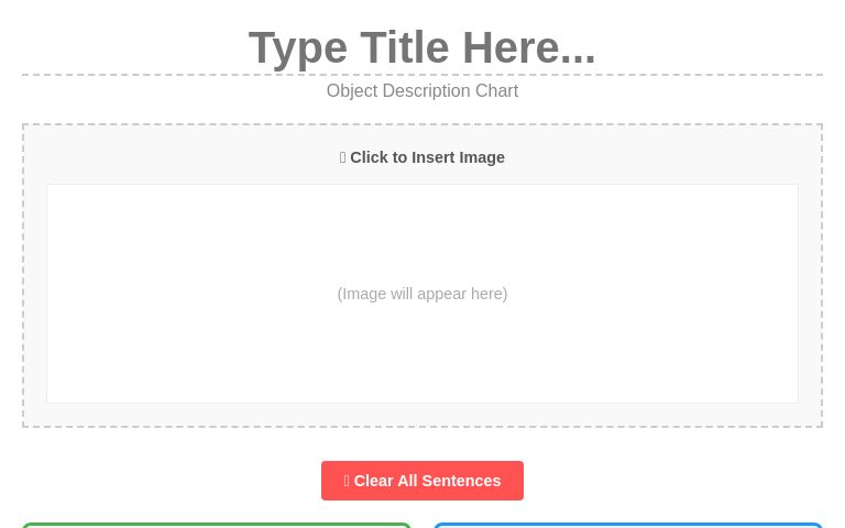 Object Description Chart ― Perchance Generator