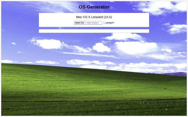 OS Generator