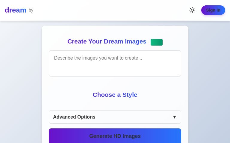 Create Your Dream Images ― Perchance Generator
