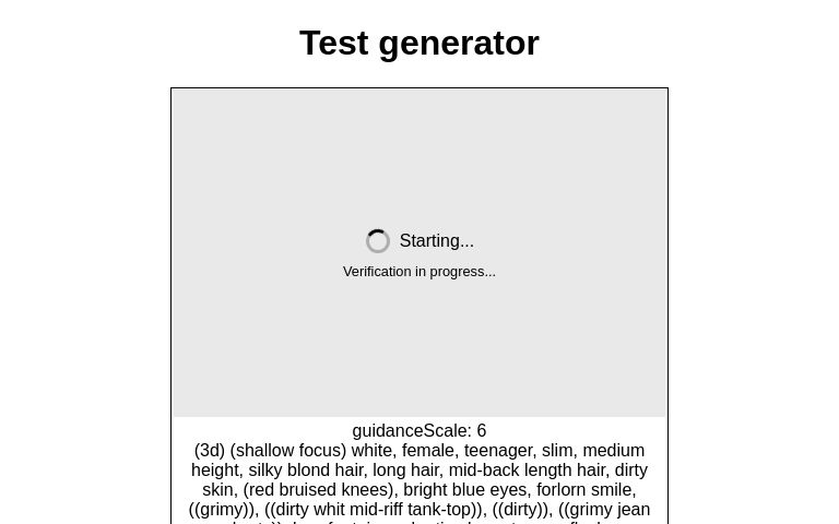 Test generator