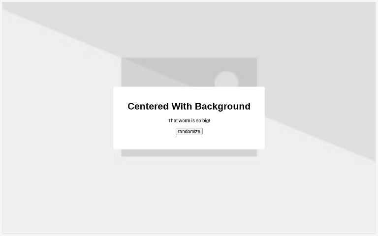 Centered With Background ― Perchance Generator
