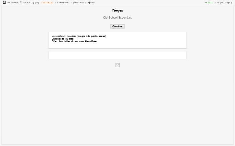 Ose Trap ― Perchance Generator