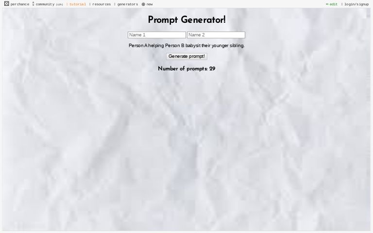 Prompt Generator!