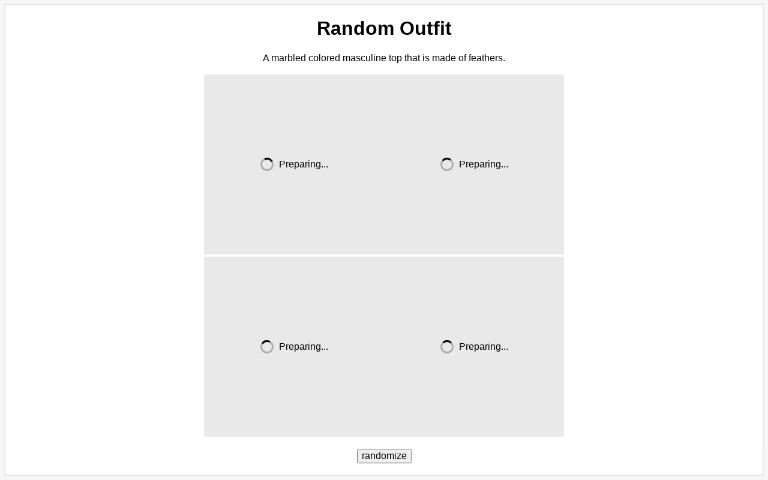 Random Outfit ― Perchance Generator