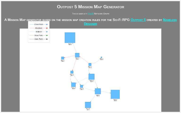 Outpost 5 Mission Map Generator
