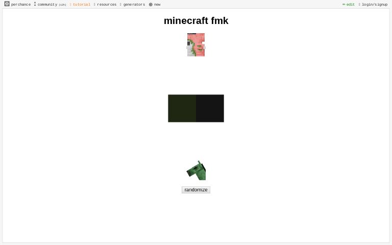 minecraft fmk ― Perchance Generator