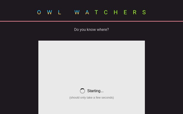 Owl watchers ― Perchance Generator
