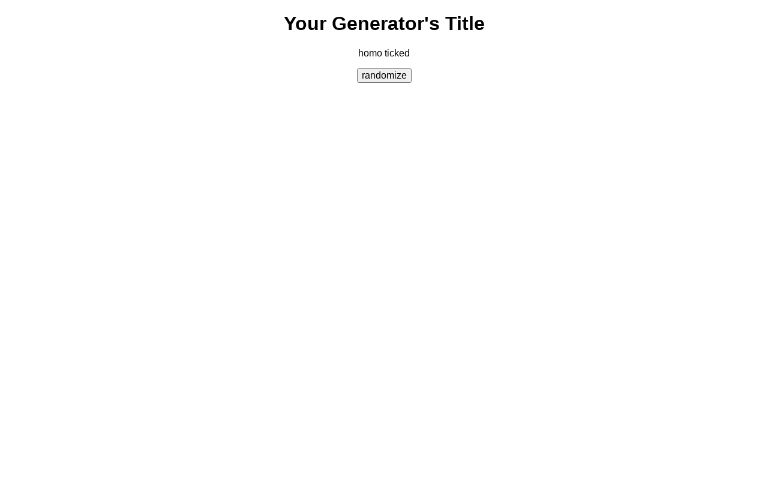 P0eu7neexl ― Perchance Generator