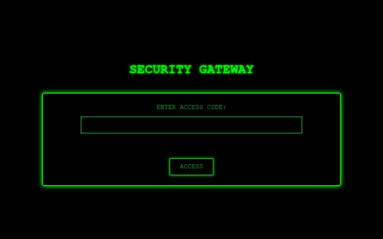 SECURITY GATEWAY ― Perchance Generator