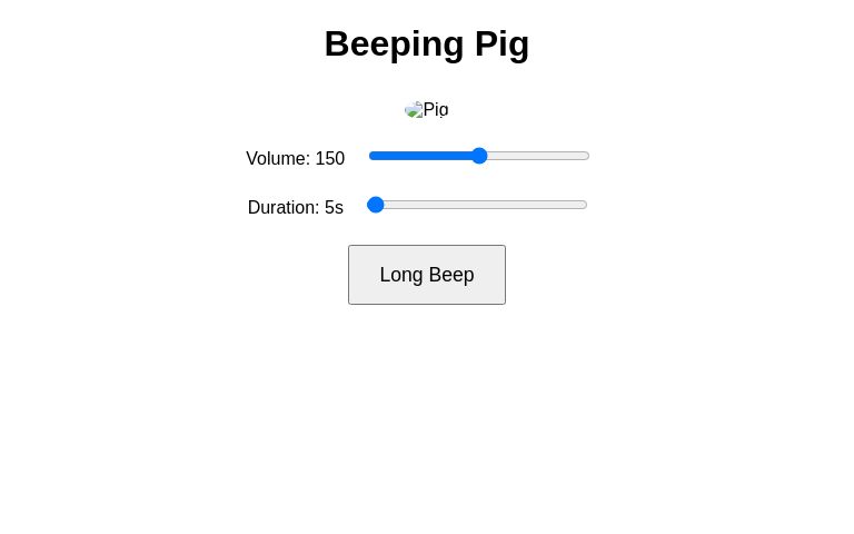 Beeping Pig ― Perchance Generator