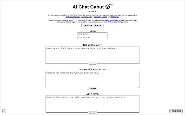 AI Chat (free, no sign-up, fast, unlimited)