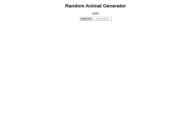 Random Trait Generator